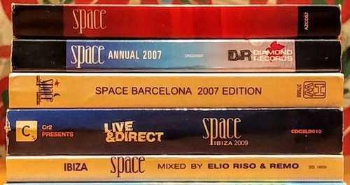 12 CD танцевальной музыки из клуба Space (Ibiza)