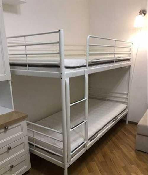 Кровать двухьярусная Икеа