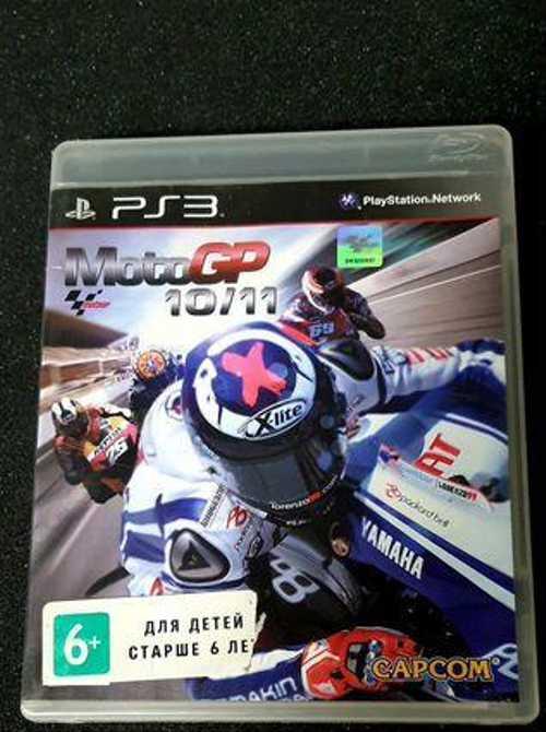 MotoGP 10/11 игра для PS3