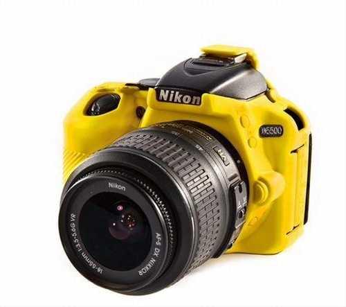 Чехол Easycover для Nikon D5500 Желтый