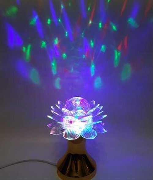 Светодиодная диско-лампа