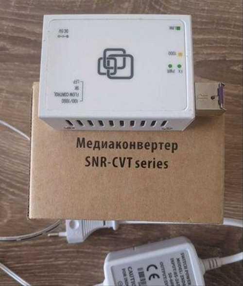 Медиаконвертер SNR-CVT 1000SFP mini