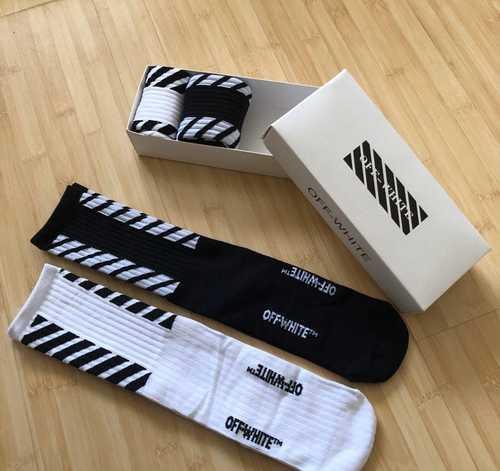 OFF-White высокие носки