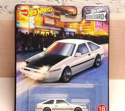 Hot wheels toyota ae86 boulevard