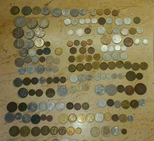 Набор монет Европы 172 шт из 27 стран
