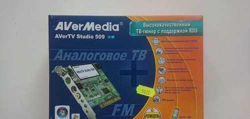 TV tuner плата видеозахвата AverMedia AverTV 509