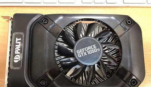 Видеокарта gtx 1050 ti 4gb palit storm x. Куллер н