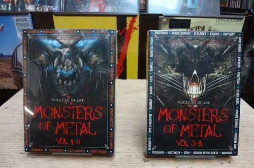 Monsters Of Metal 2 BOX SET Vol. 1-8 (16 DVD)