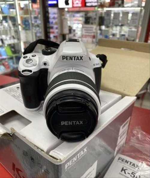 Зеркальный фотоаппарат pentax K50 18-55