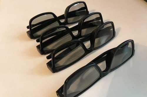 3D (стерео) очки Philips пассивные 4 штуки