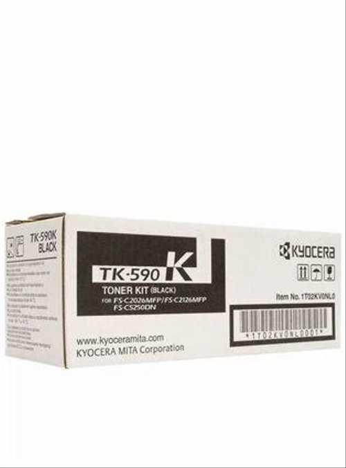 Картриджи kyocera tk-590k-2, tk-590c-1