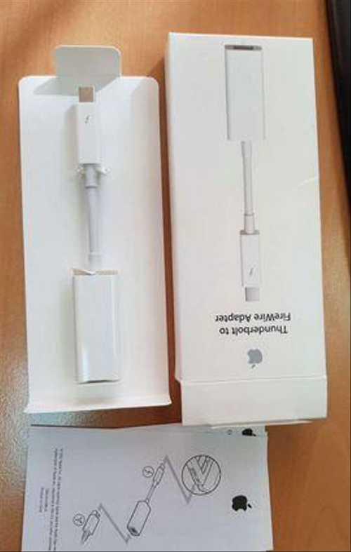 Адаптер Apple Thunderbolt to FireWire, mmel2ZM/A