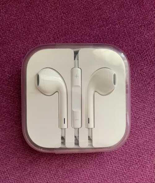 Наушники Apple EarPods новые
