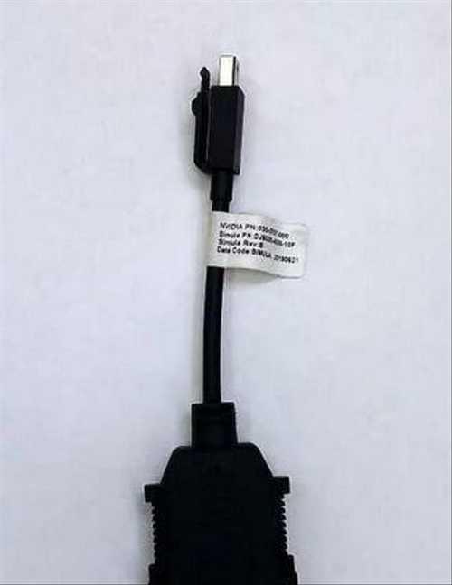 Переходник mini DisplayPort-DVI (PNY) (40 штук)