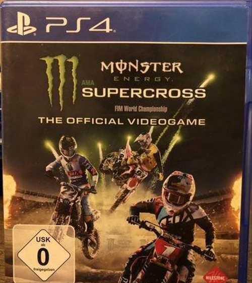 Monster energy supercross ps4
