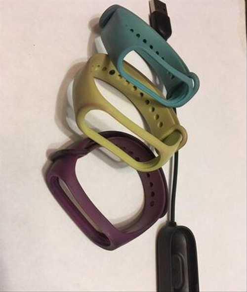 Зарядное устройство для mi band 4 и ремешки