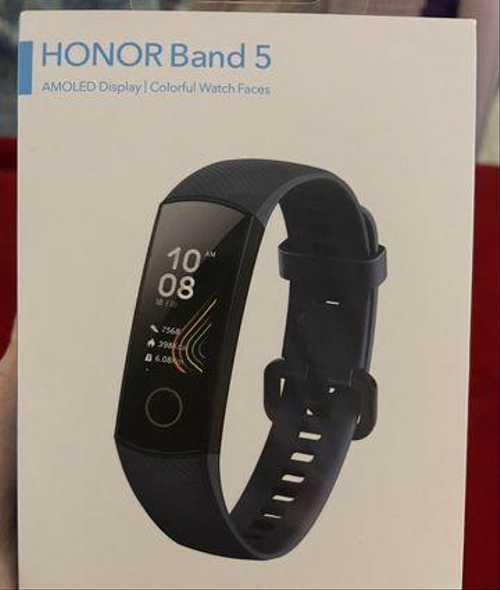 Умный браслет honor Band 5 темно синий