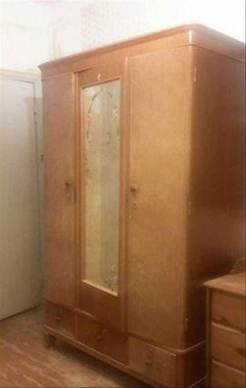 Шкаф ретро винтаж СССР