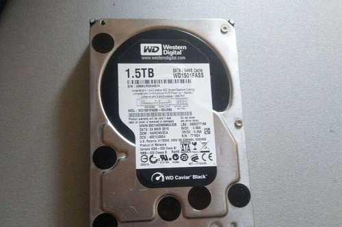 Жесткий диск western digital black 1,5tb