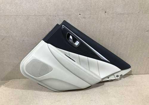 Обшивка обивка задней двери инфинити ку50 Q50 Q50S