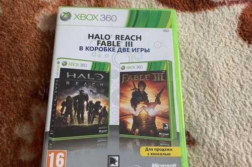Halo reach и fable III duble pack
