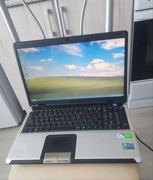 15.6" Ноутбук MSI CX600X/ 2ядра / 2гб / 320гб диск
