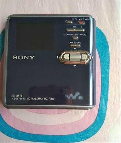 Sony MZ-RH10 синий Hi-MD рекордер Минидиск