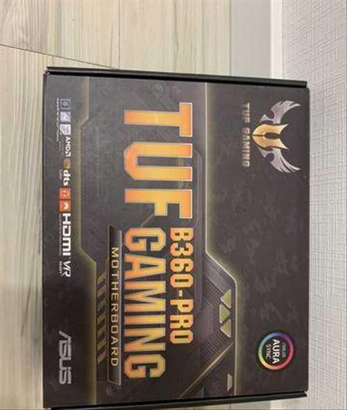 Материнская плата asus tuf b360m-pro gaming