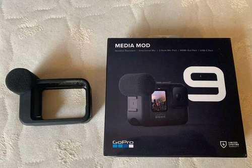 Media mod GoPro 9 с микрофоном и hdmi