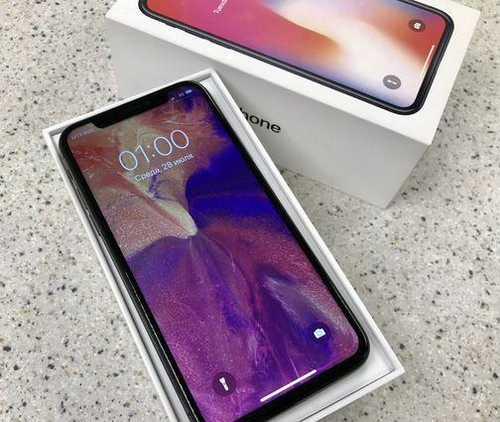 iPhone X Space Gray 64Gb Идеал Оригинал
