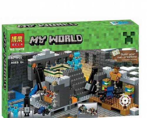 Конструктор Портал в Край Micro World Майнкрафт 57