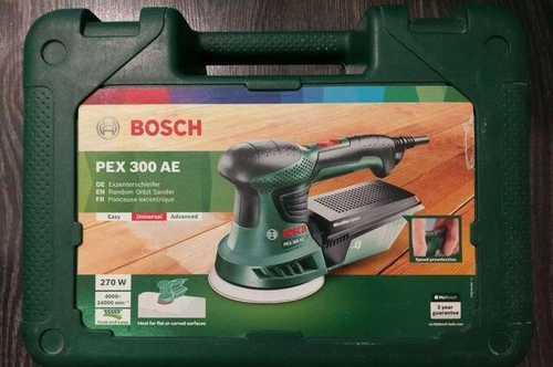 Эксцентриковая шлифмашина Bosch PEX 300 AE