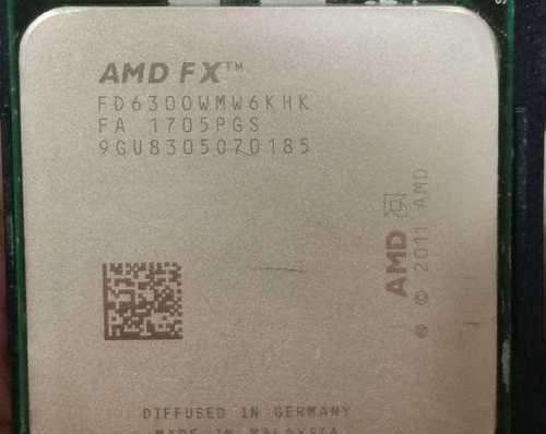 Процессор amd fx6300