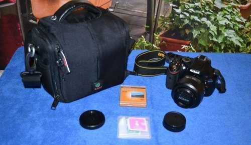 Фотоаппарат Nikon D5200+Nikkor af-s 18-105+допы