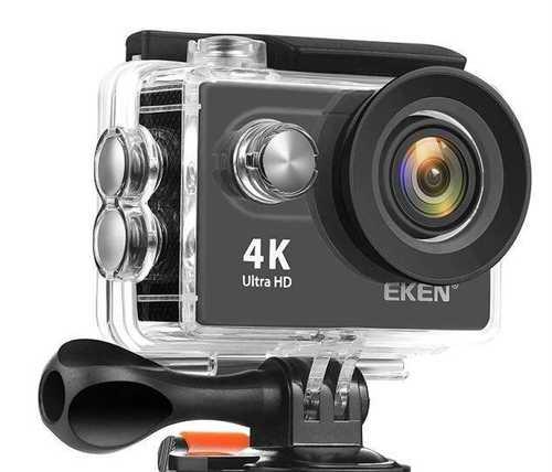 Экшн камера Eken H9R 4K30fps с пультом д/у, новая