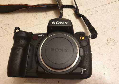 Зеркальный полнокадровый фотоаппарат sony A850