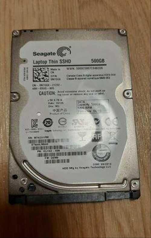 Жесткий диск hdd 2.5 500gb Seagate