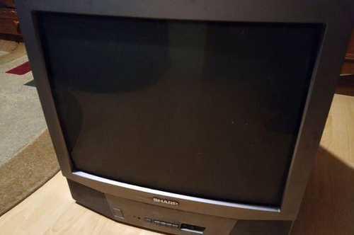 Телевизор sharp на основе ЭЛТ(электронно-лучевой)