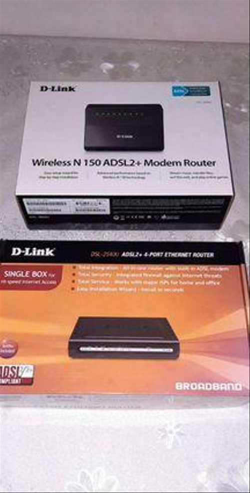 Модемы и роутеры DSL2540 U, D Link 2640 U