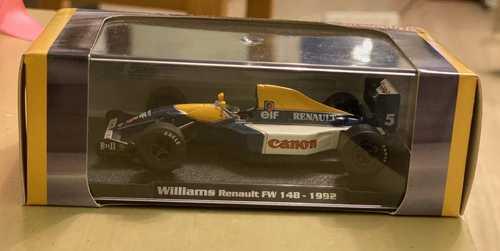 Модель автомобиля Williams Renault FW 14B - 1992