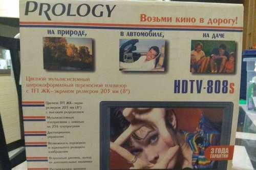 Переносной телевизор 8" Prology hdtv-808s