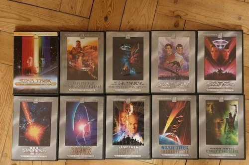 Коллекционные DVD издания фильмов цикла Star Trek