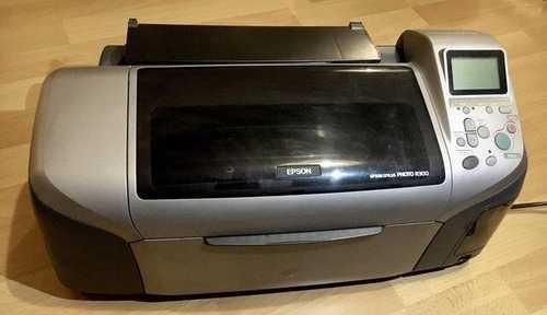 Цветной принтер epson Stylus R300 + картриджи