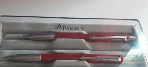 Набор parker ручка шариковая и карандаш