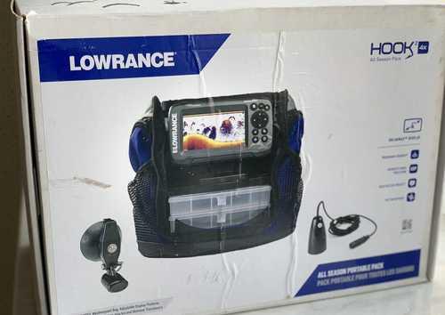 Эхолот для рыбалки Lowrance Hook2-4x all season pa