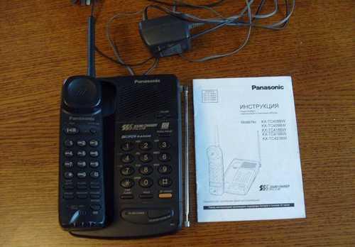 Радиотелефон Panasonic KX-TC418BW