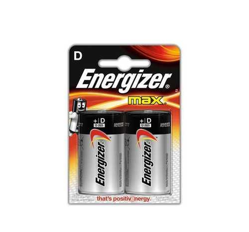 Батарейки Energizer Max D-LR20 2шт