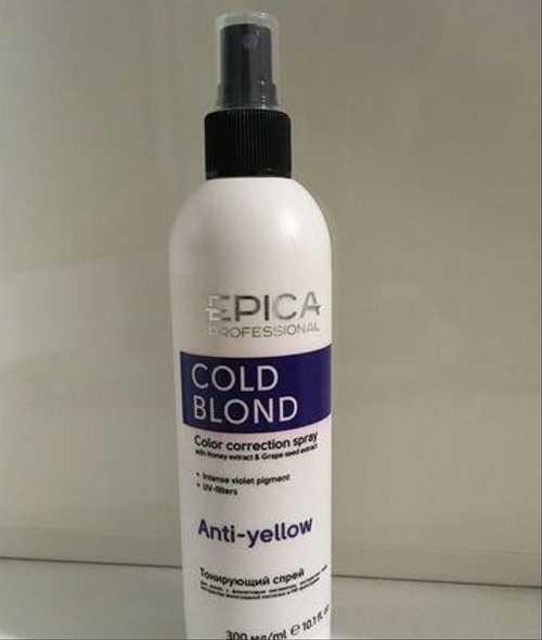 Спрей для волос Epica Cold Blond Anti-Yellow