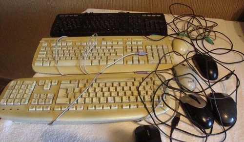 Клавиатуры, мыши компьютерные