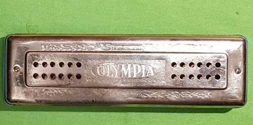 Губная гармошка olympia (гдр) двухсторонняя